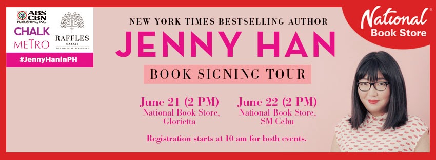 TBB : BOOK SIGNING: JENNY HAN IN MANILA 2014.