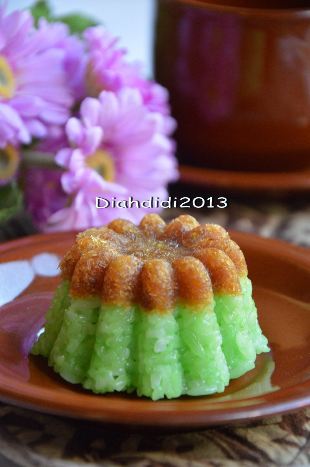 Diah Didi's Kitchen: Ketan Ijo Unti..Enak Buat Teman Ngopi Pagi Pagi..^_^