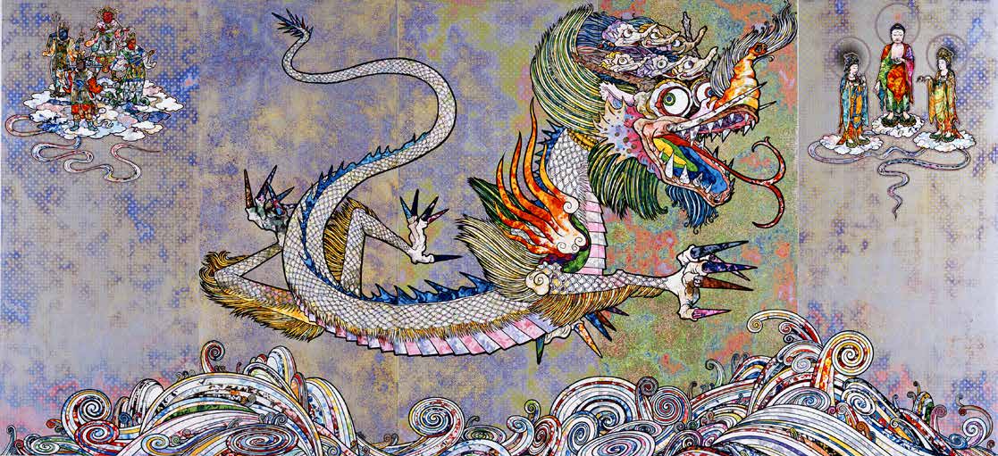 Learn the Magic of Painting with Takashi Murakami at Galerie Perrotin