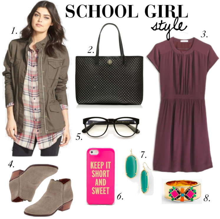 school girl style | chic Saturday