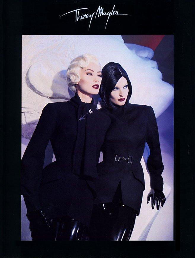 Fashion & Lifestyle: Flashback: 90's Thierry Mugler Ad Campaign