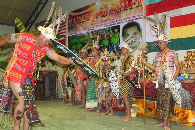 Datuk Haji Nizam DSP Abu Bakar Titingan: Pesta Gawai Iban Dayak Kg Iban ...