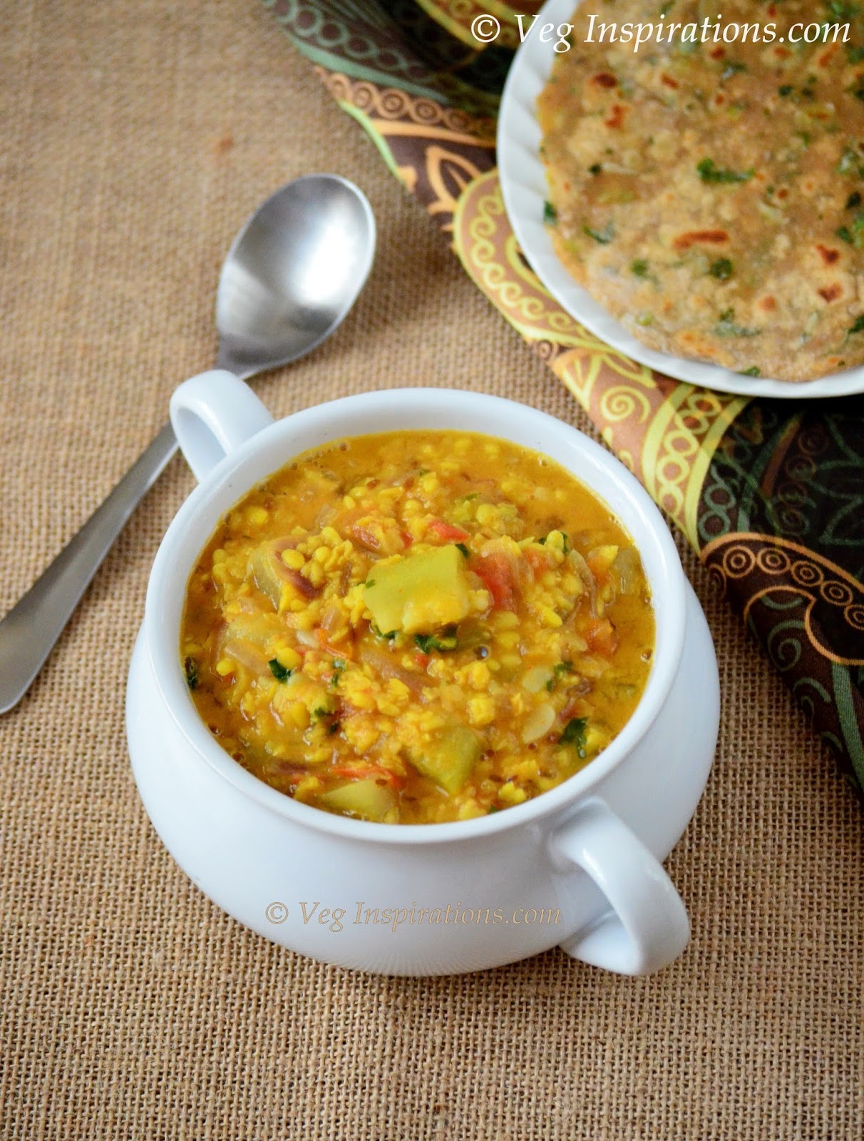 Dudhi / Lauki moong dhal sabzi ~ Bottlegourd with mung bean curry | Veg ...