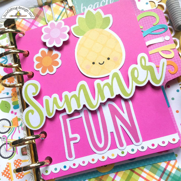 Doodlebug Design Inc Blog: Sweet Summer | Planner Page Fun with Anabelle