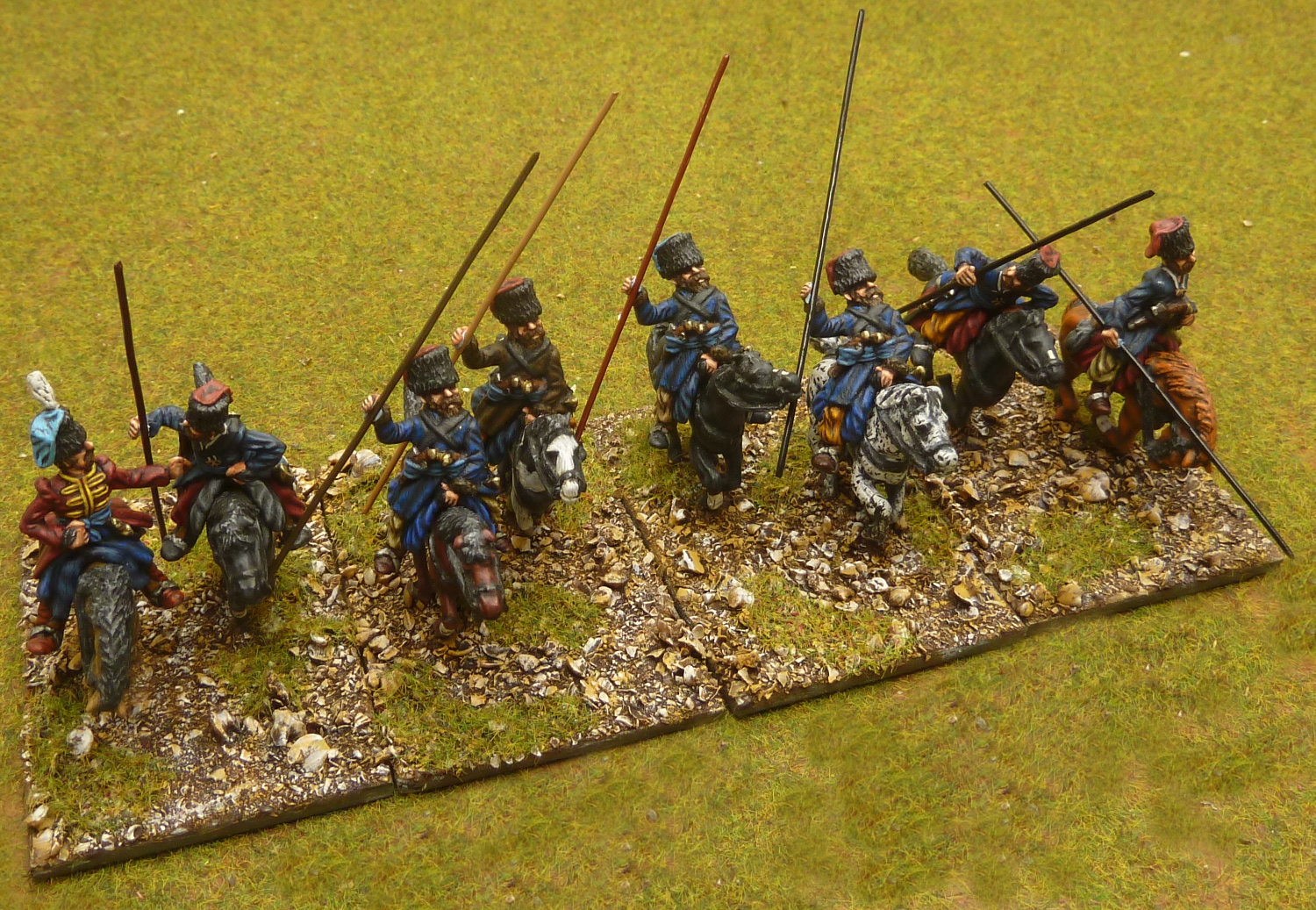 Lace 'n Big Hats: 28mm Napoleonic Russian Ural Cossacks