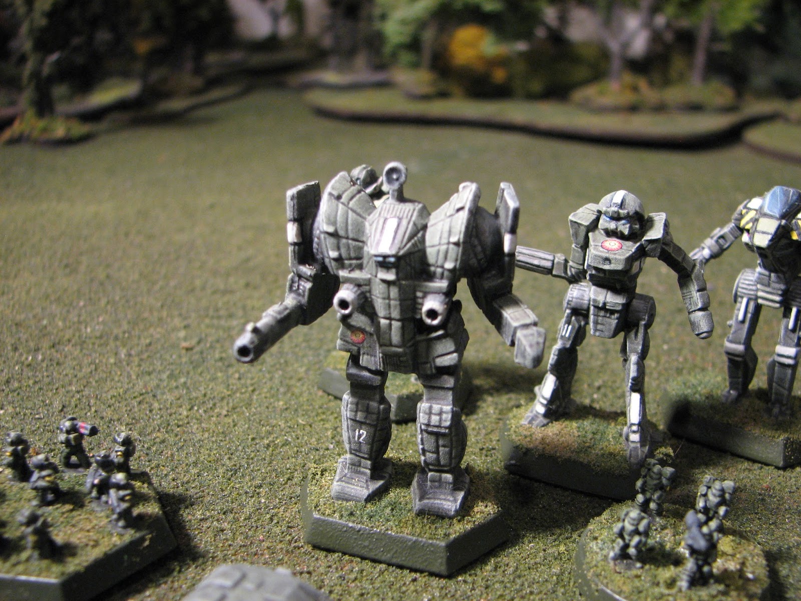 Small Soldiers : Battletech House Davion Mechs