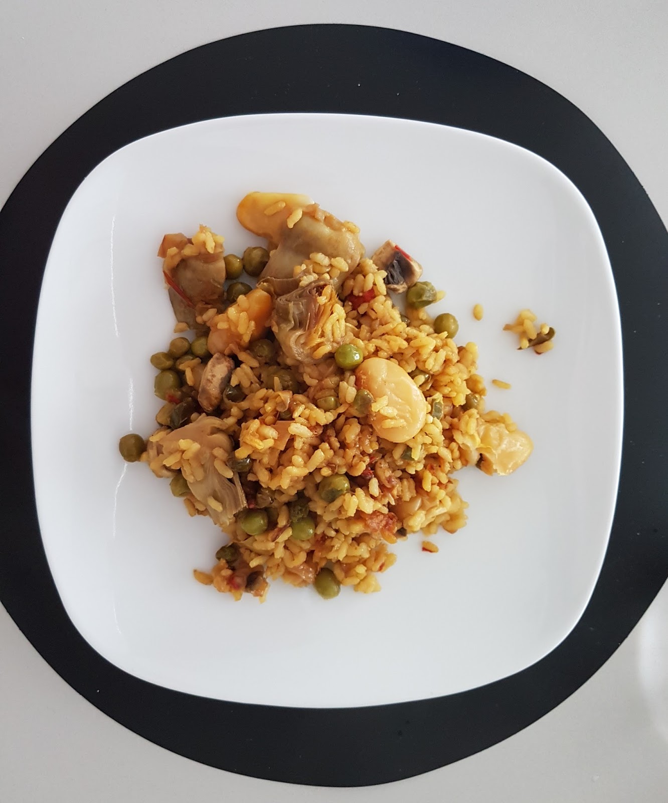 JUBILOCIOS: ARROZ CON VERDURAS Y GARROFÓN