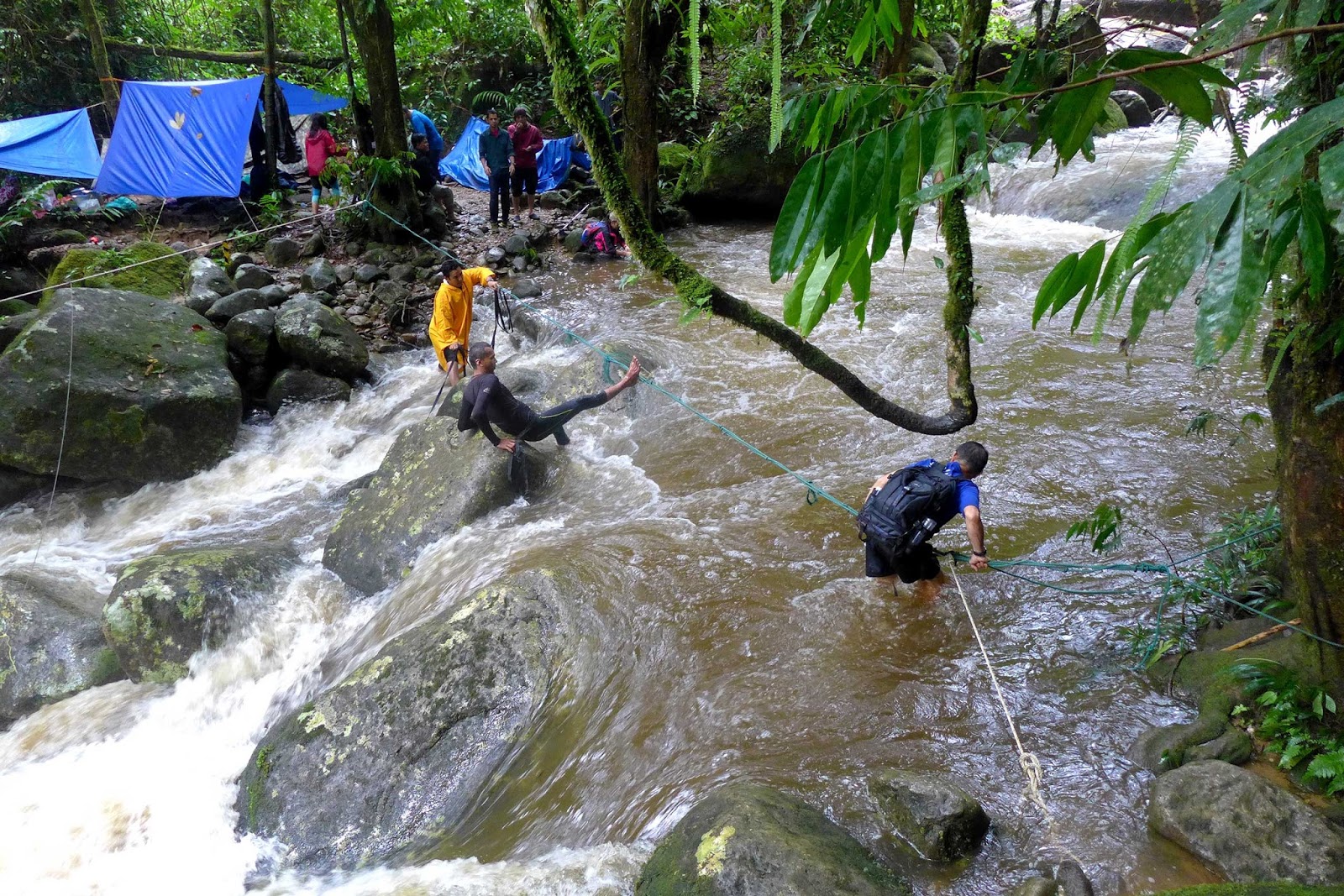 KC & the Sunshine Runners: A Challenging Wet Hike at Gunung Liang