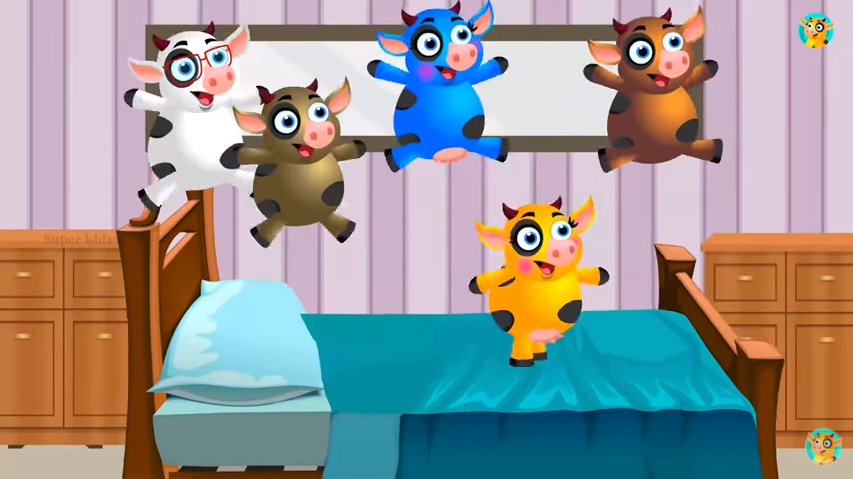 Gummy Cows Finger Family Nursery Rhymes for Kids - Five Little Gummy ...