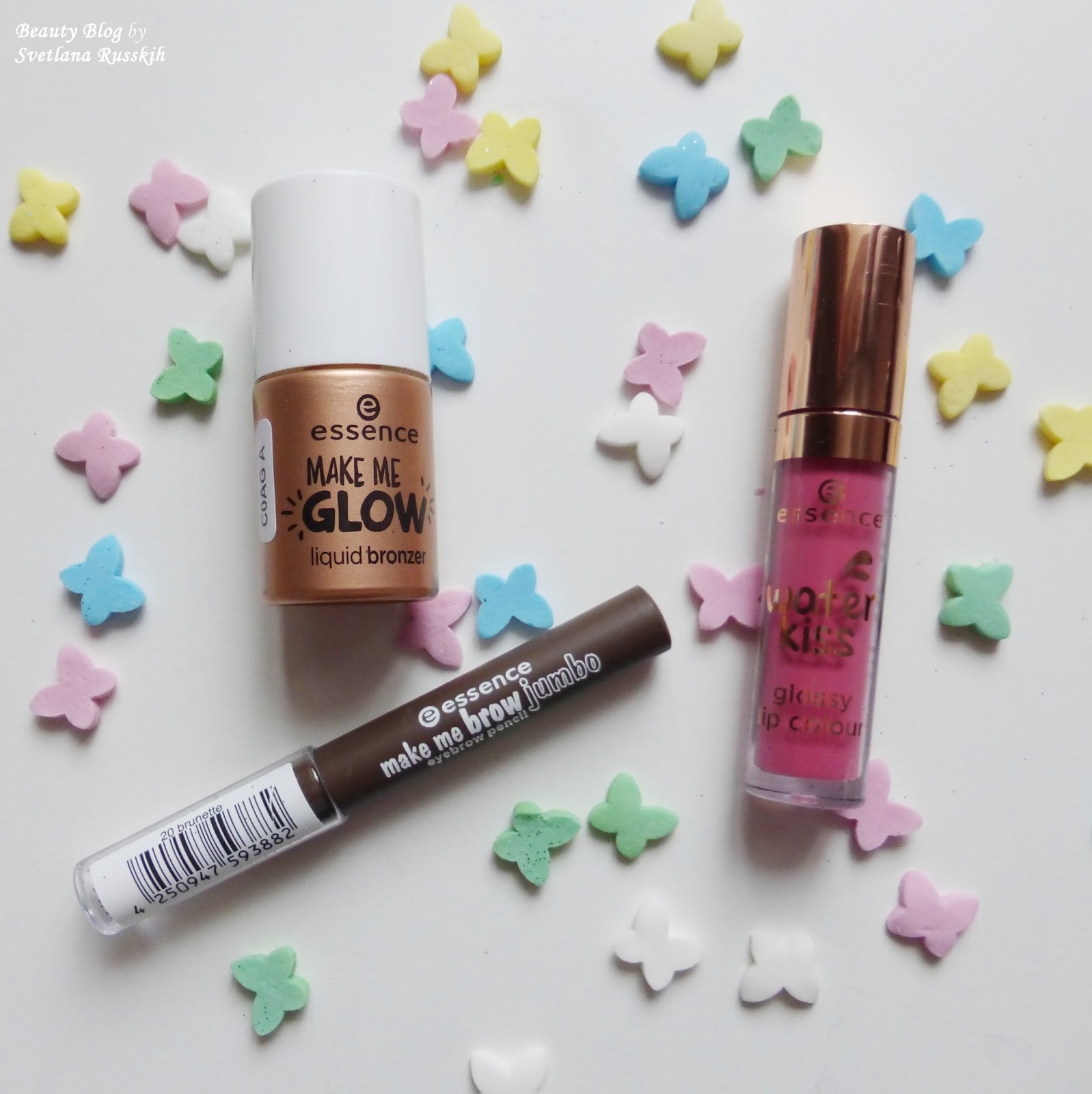 Essence: Make Me Glow liquid bronzer #20 sun in a bottle, Make me Brow ...