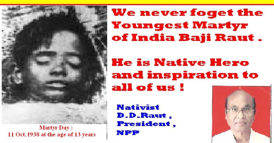 Baji Raut , The Youngest Martyr of India