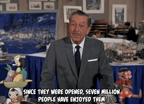 Disney Avenue Motion Mondays Disneyland Around The Seasons 1966