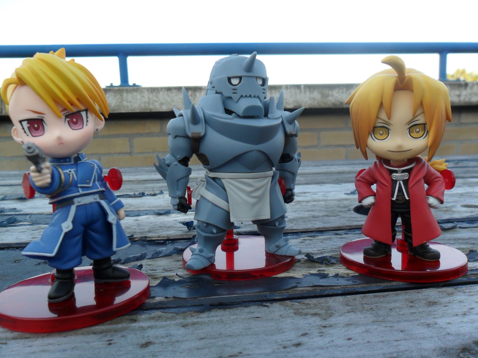 Blush & Battlegrounds: Full Metal Alchemist Chibi Figures