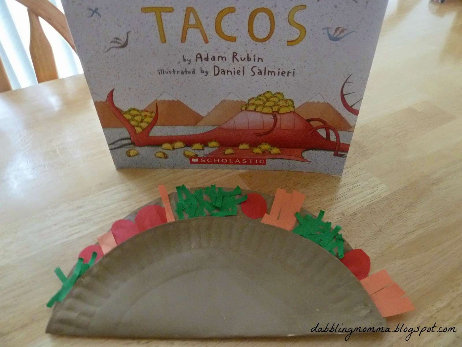 Dabblingmomma: Dragons Love Tacos Book and Craft