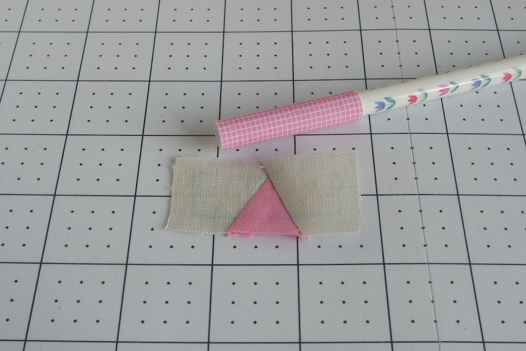 Stitching Notes: Pencil Block: A Note to Self