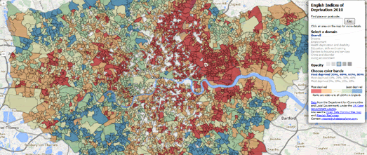 Deprivation Map | Color 2018