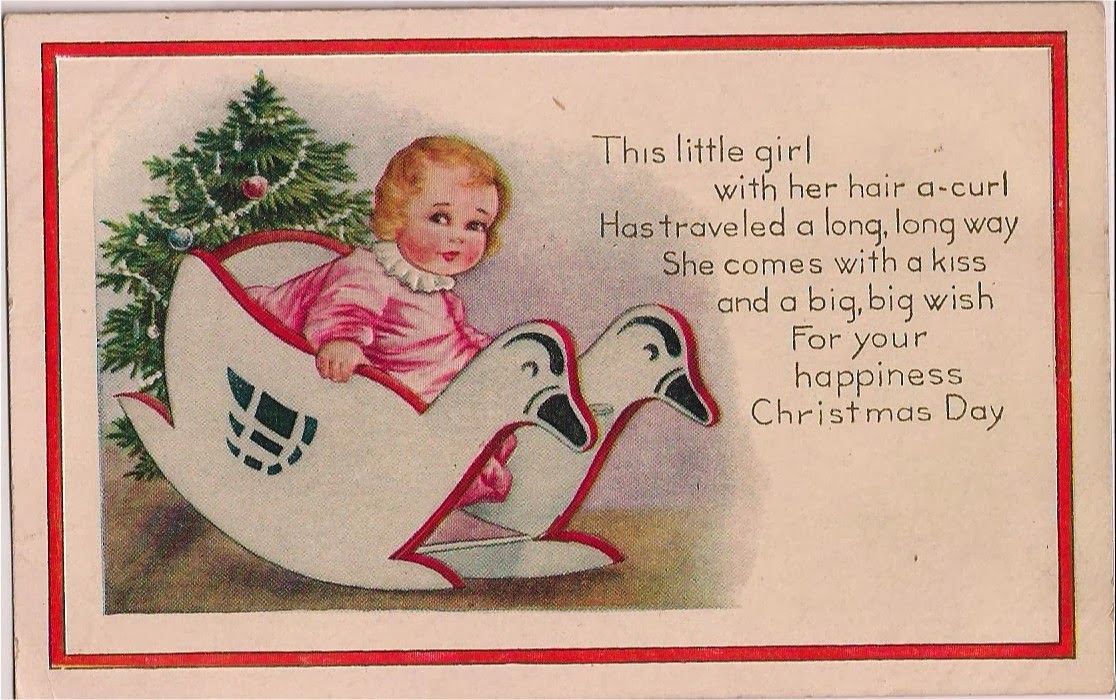 Nothing But Limericks: Vintage Christmas Card Limerick Poem