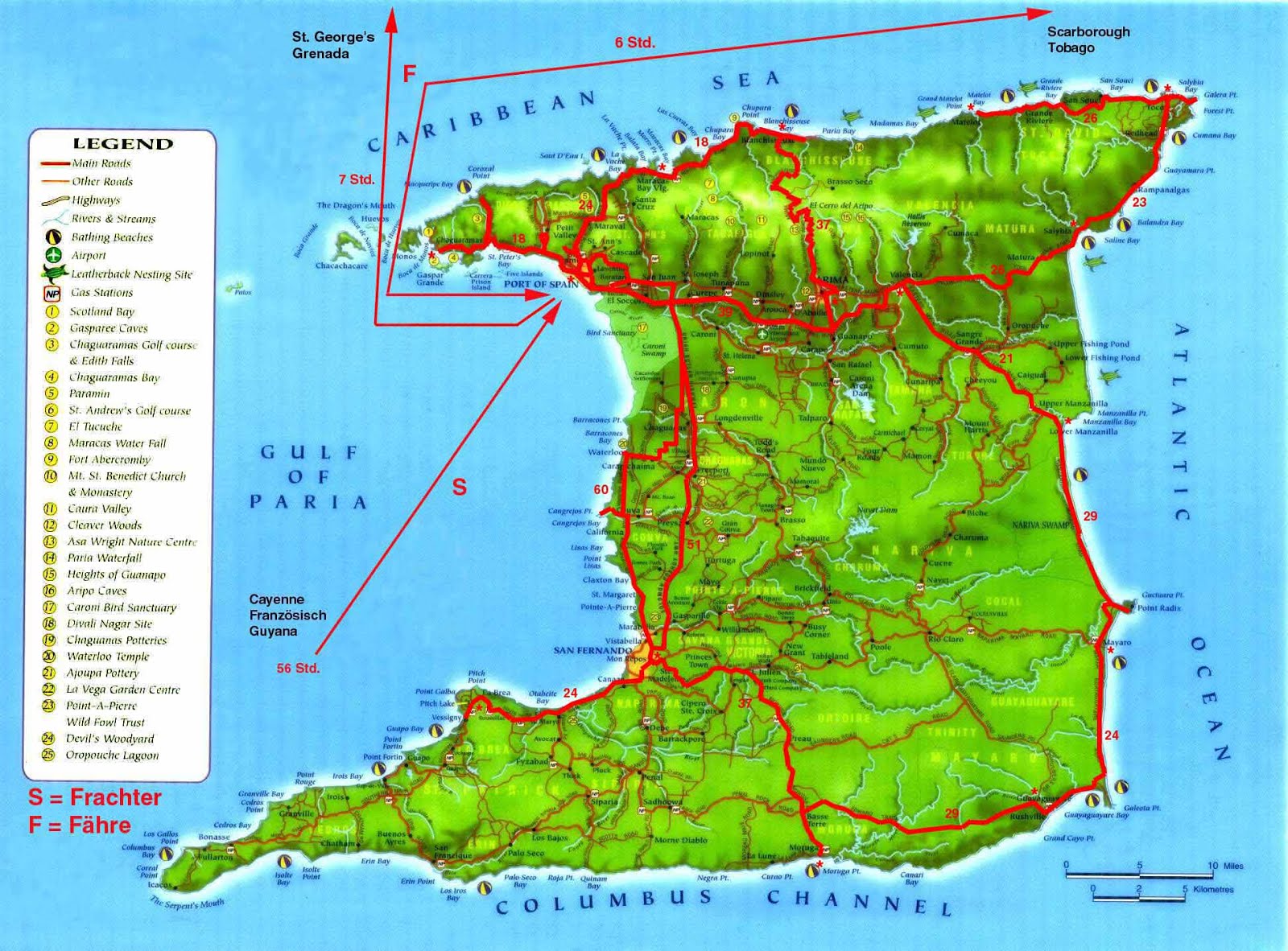 Mapas Geogr ficos De Trinidad E Tobago mapas-geogr-ficos-de-trinidad-e-tobago