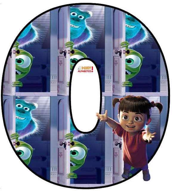 Alfabeto de Monstruos S.A. con Boo. | Oh my Alfabetos!