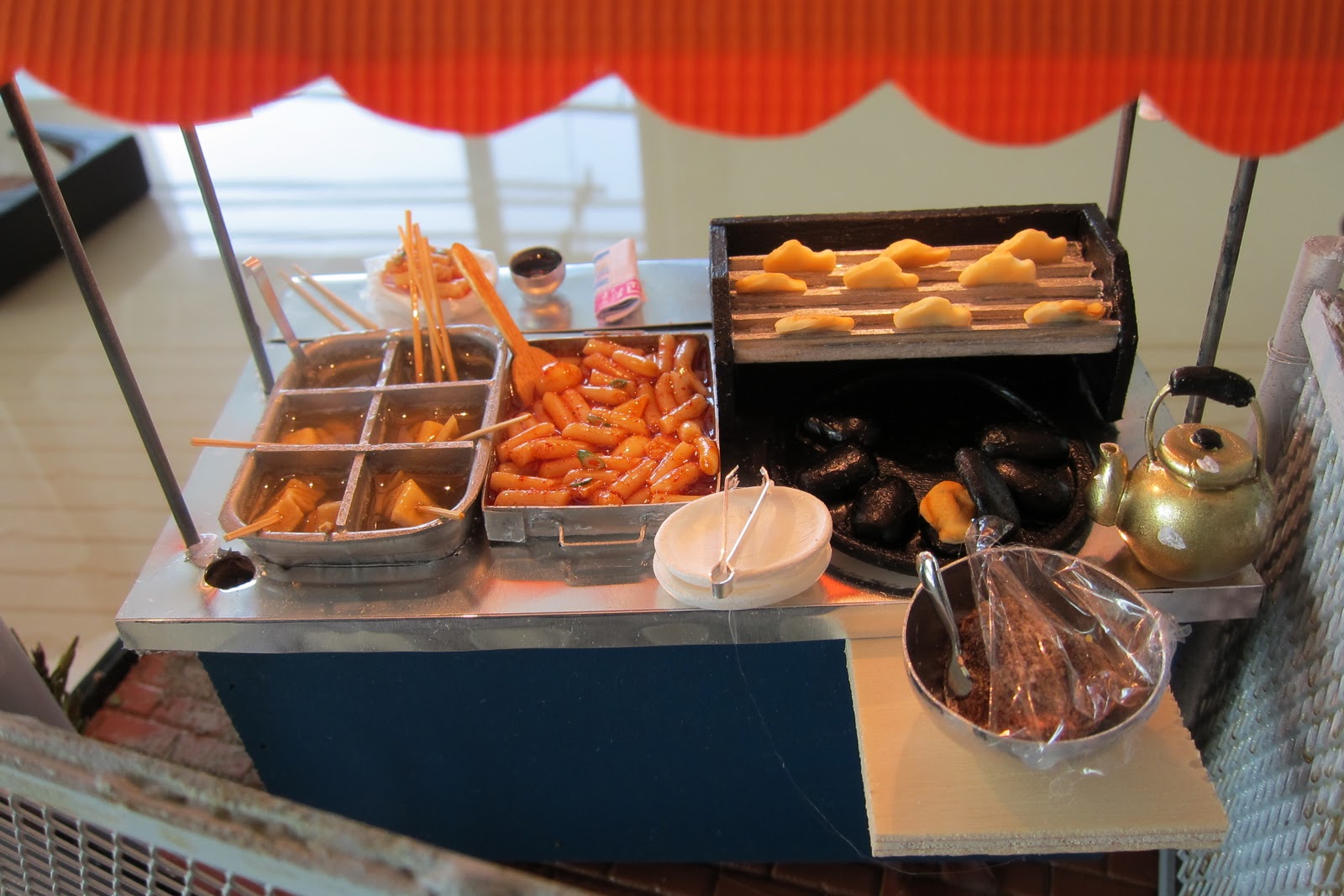 The Constant Crafter: My Miniature Korean Pojangmacha (Street Food Cart)