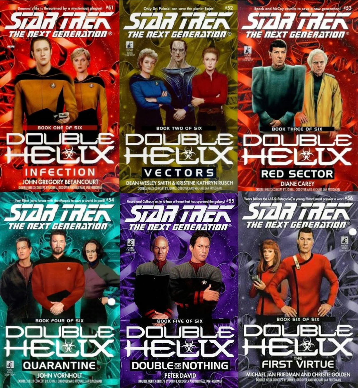 Reading Rebel: Book Series Review: "Star Trek: Double Helix"