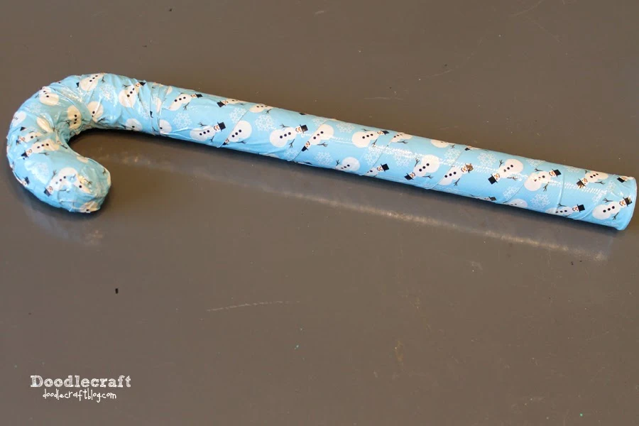Duck Tape Candy Canes!