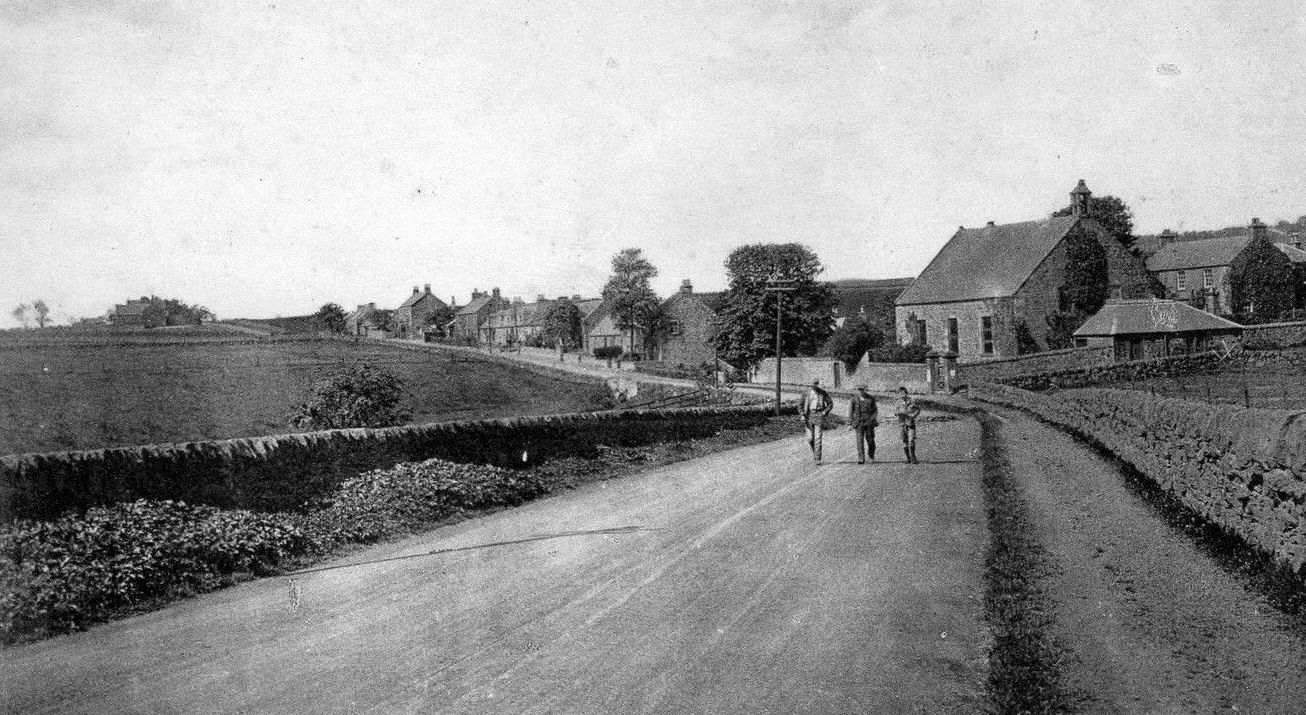Tour Scotland: Old Photograph East Gateside Fife Scotland