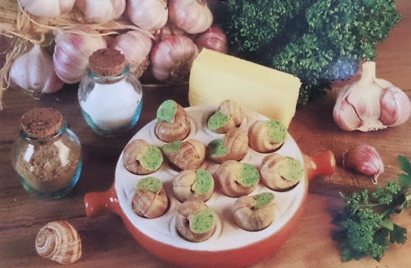Escargot, raw snail dish from France ~ travell and culture