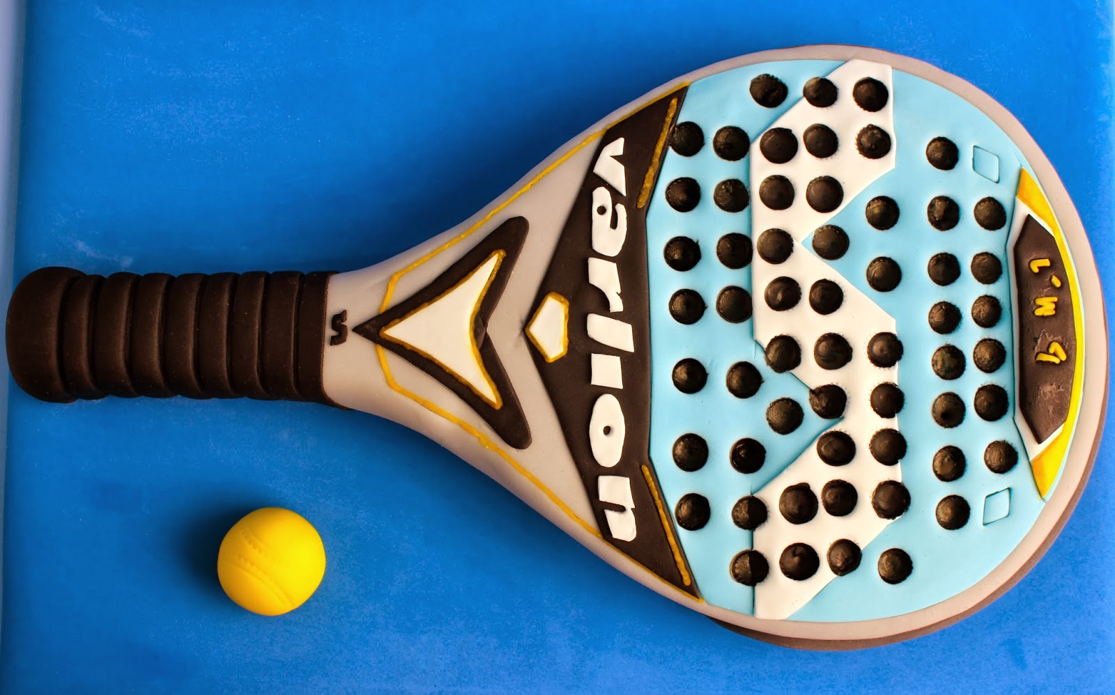 Reposteria Creativa : Tarta Raqueta de Padel