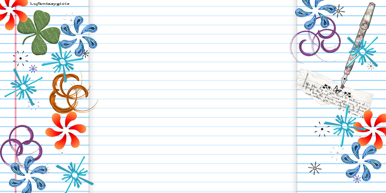 Solo sfondi...Lu: background di quaderni,fogli o lettere:n 306