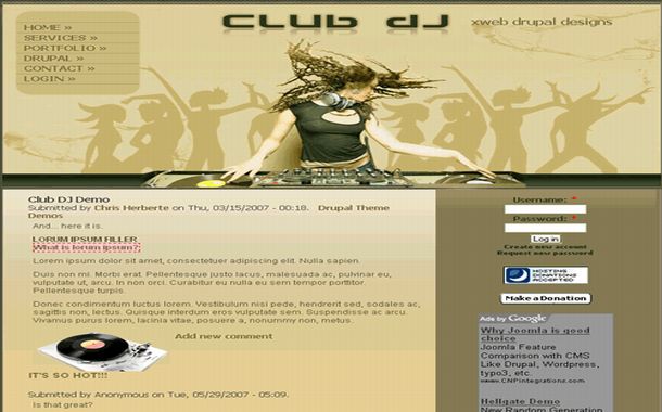 Free Drupal Themes Templates Download » Page 11