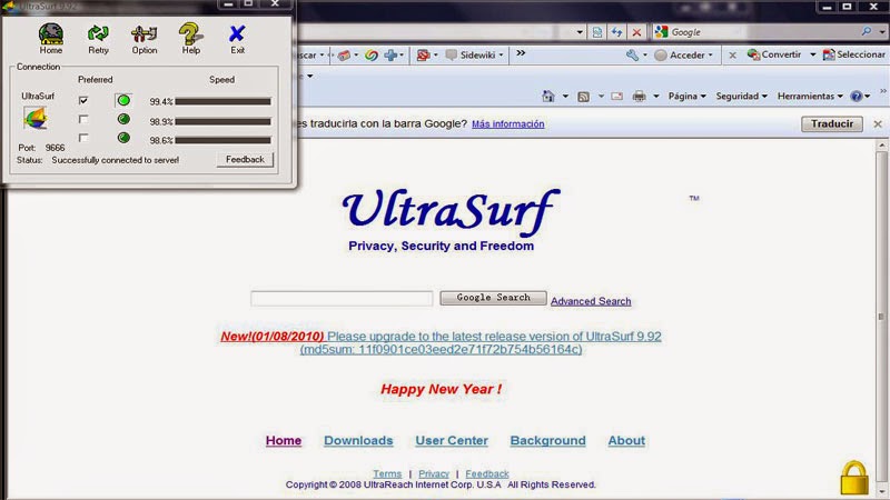 SPCXD: UltraSurf