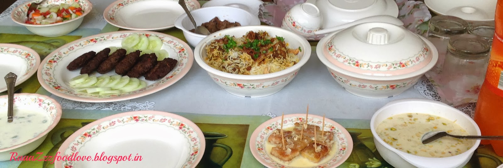 The Recipes of India: Eid Lunch at home