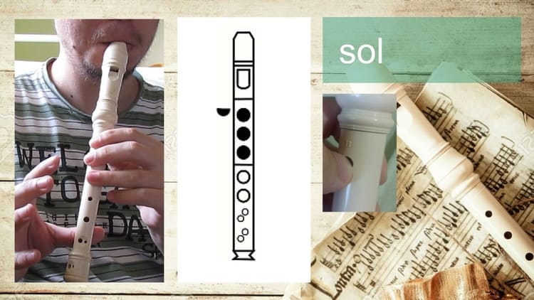 Notas da flauta doce soprano germânica | Joanir Produções - Cifras ...