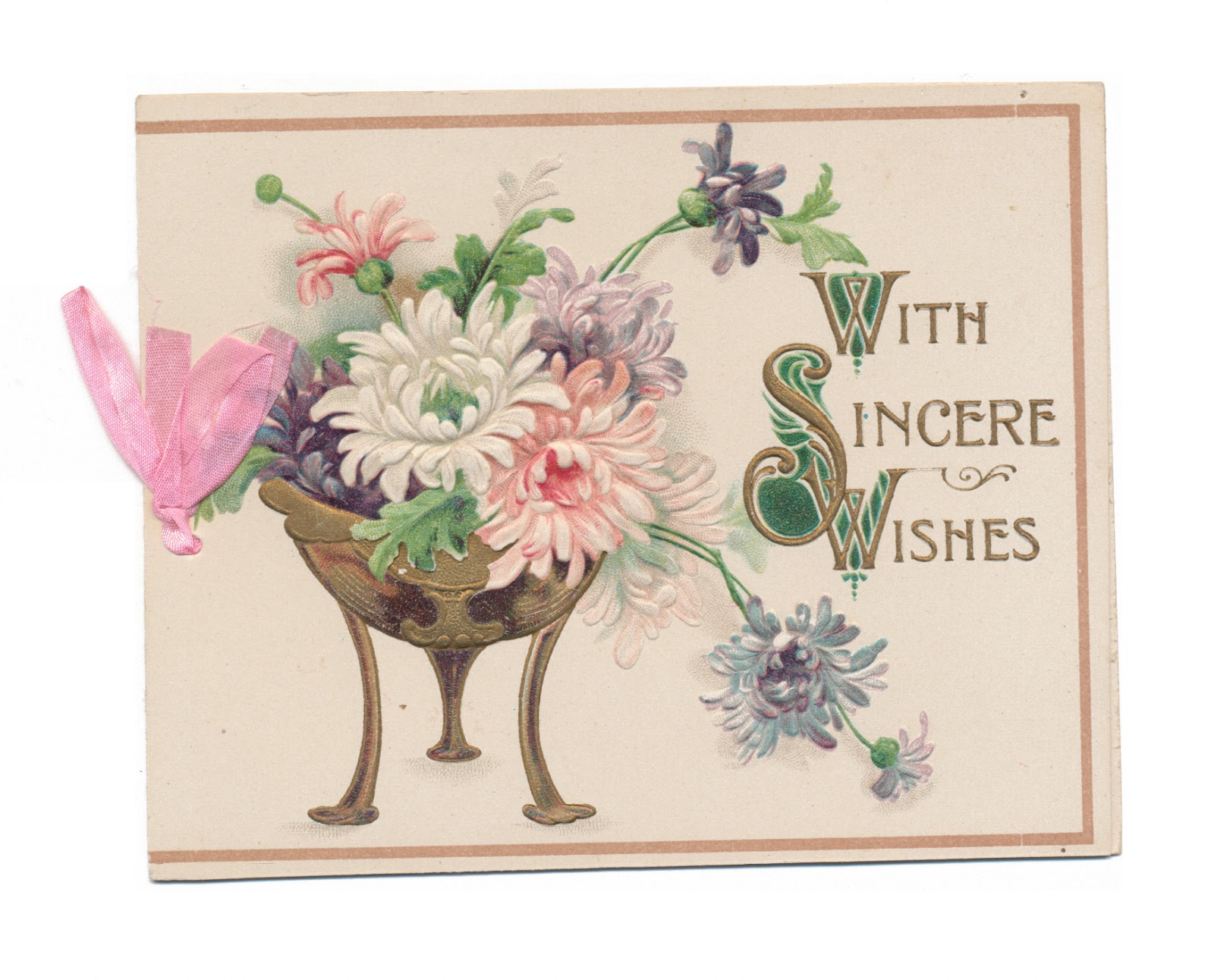 Forgotten Bookmarks: With Sincere Wishes