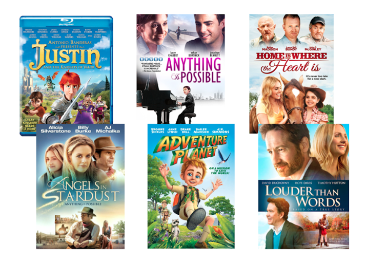 A Lucky Ladybug: Arc Entertainment Holiday DVD Pack #Giveaway