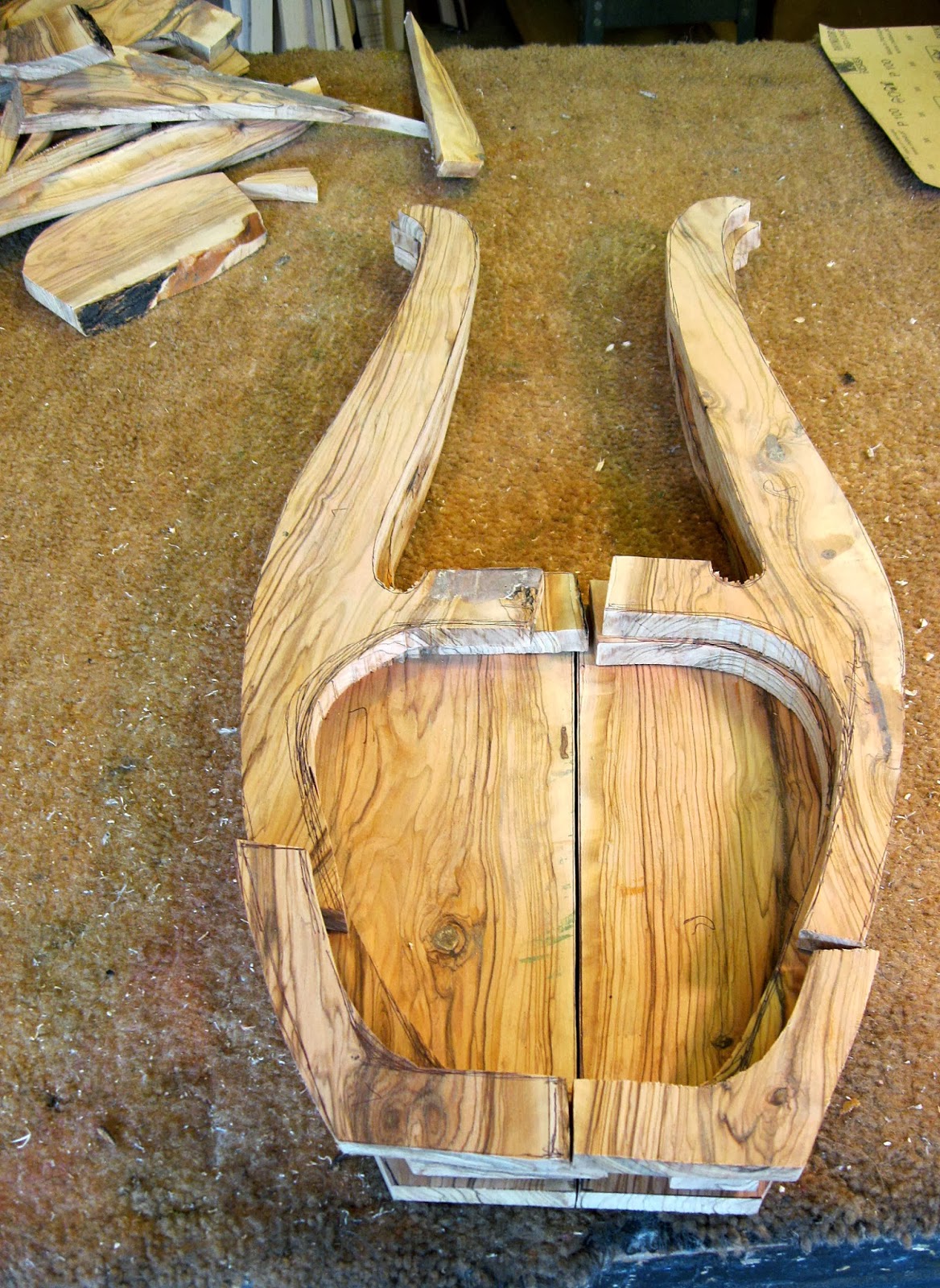 The Custom Harp builder, Glenn J. Hill of Mountain Glen Harps: Custom ...