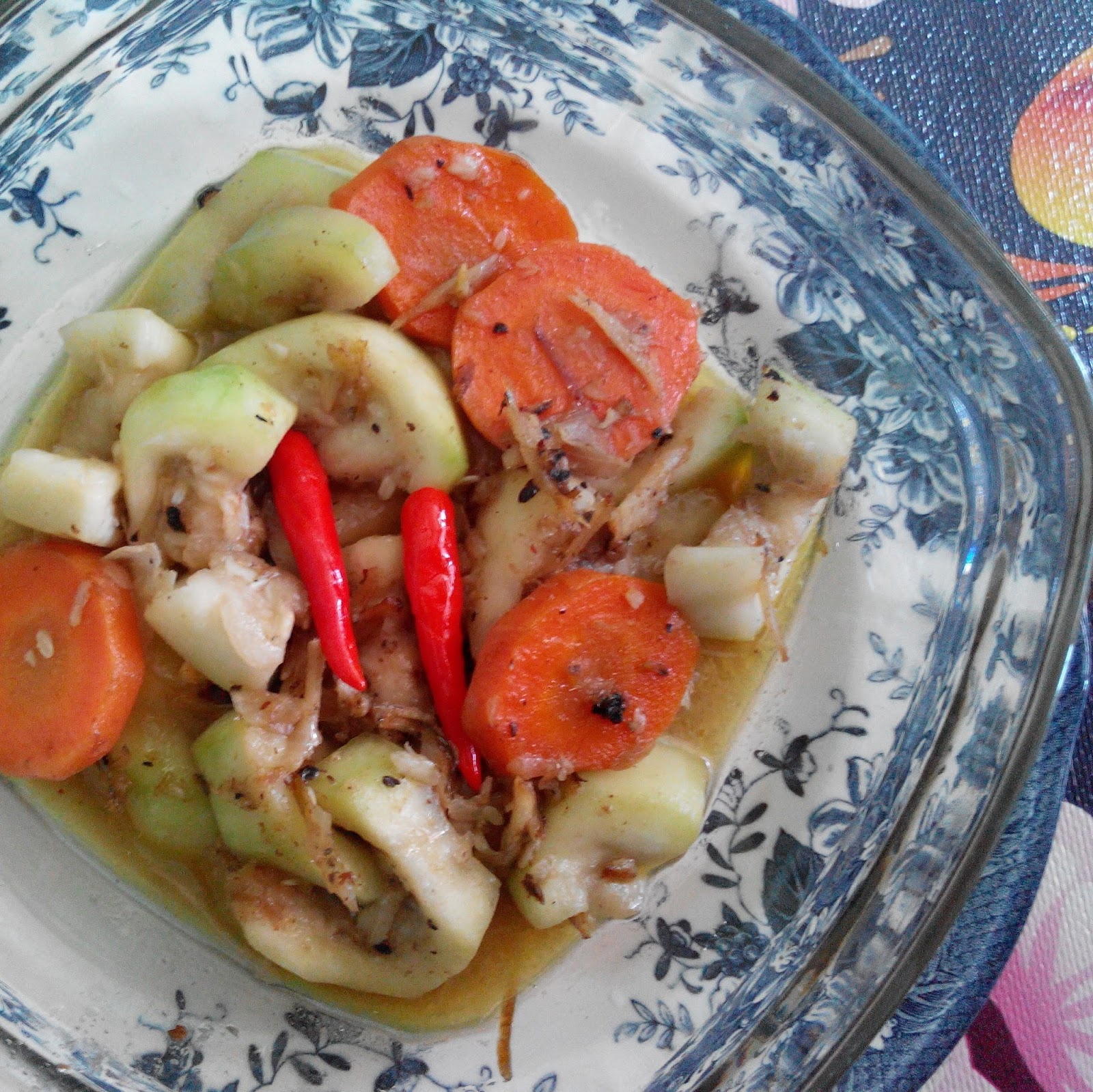 resepi labu air goreng