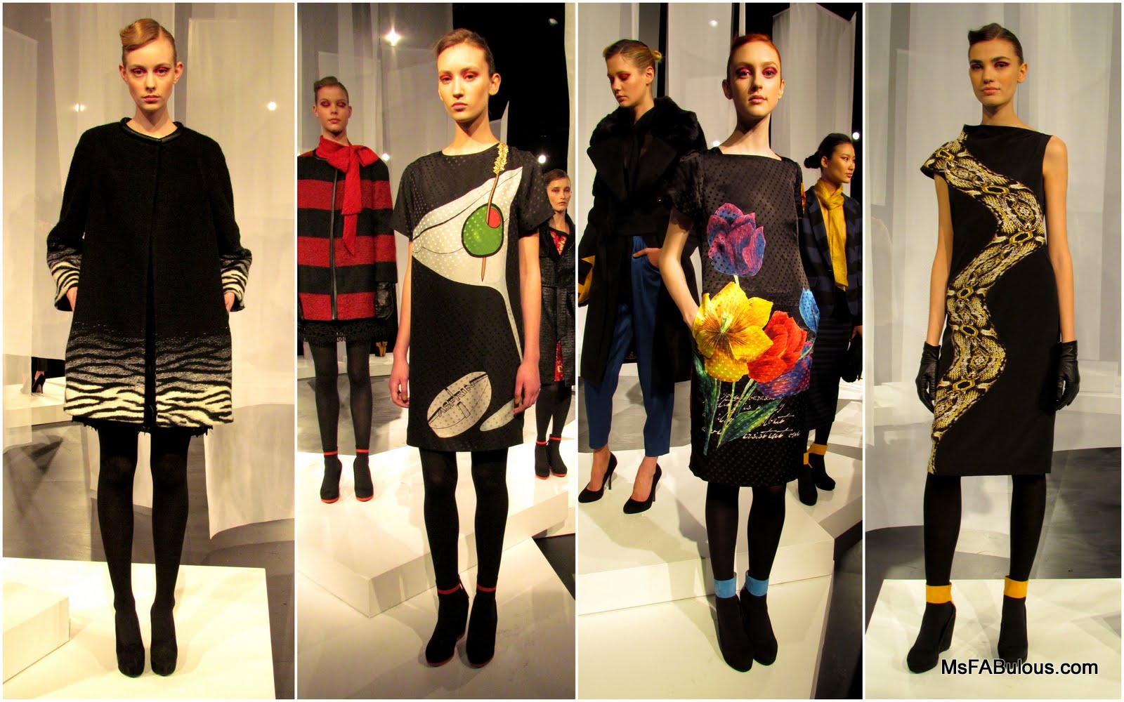 MS. FABULOUS: NY Fashion Week: Yoana Baraschi Fall 2011 fashion design ...