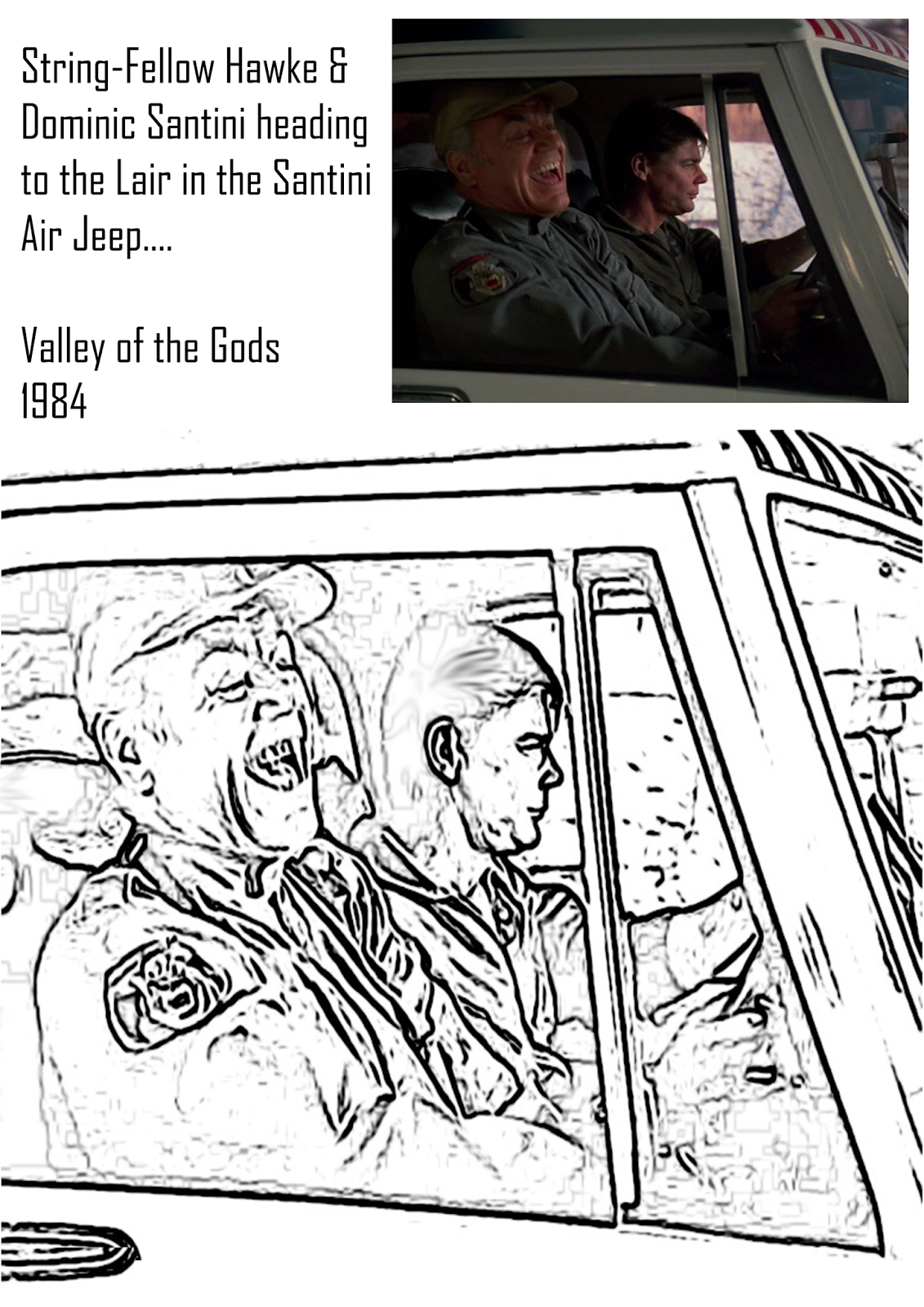 The Airwolf UPC Serial & Merchandise Database: Airwolf Colouring Book ...