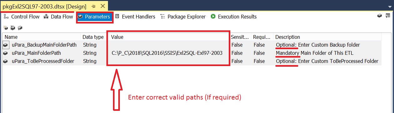 SQL Data Side Inc.: Looping Through Excel (97-2003) Files And Sheets using SSIS 2016