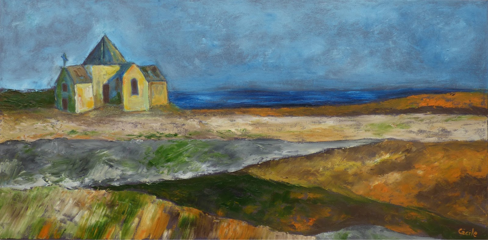 Peintures Cécile ROY: PAYSAGES