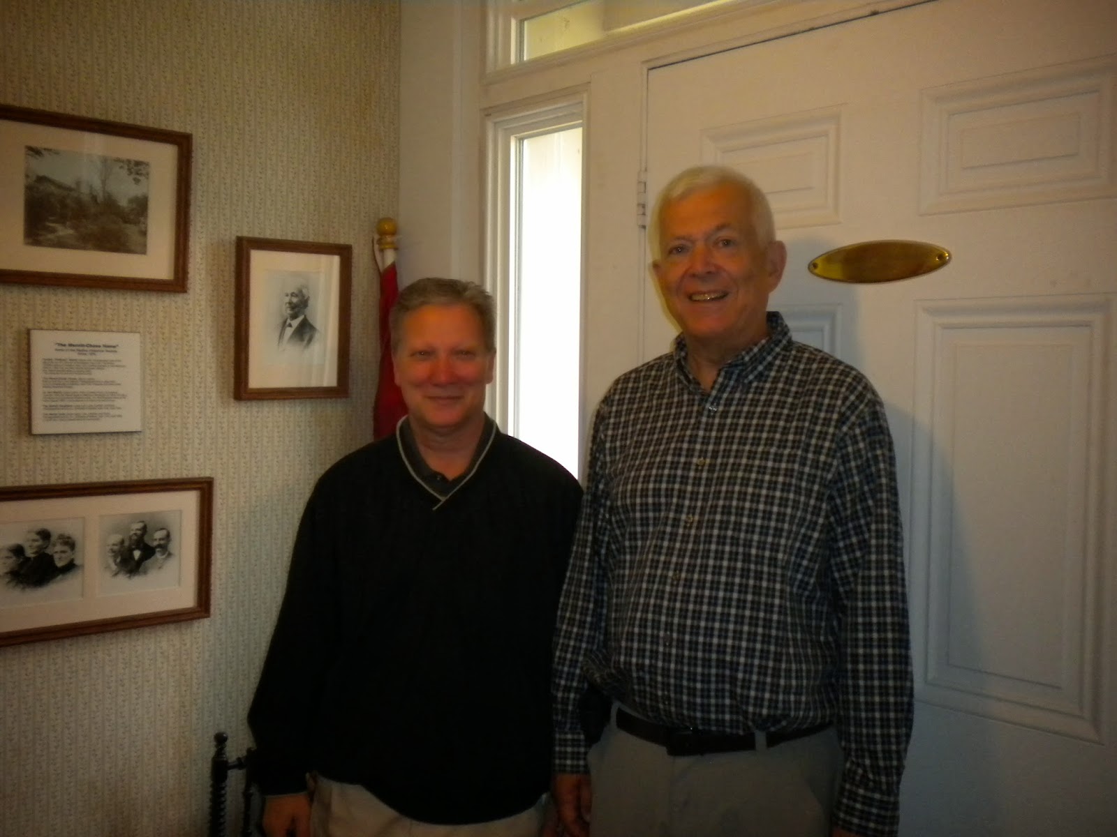 Gordon's Ramblings: Levan Merritt home in Medina, New York.