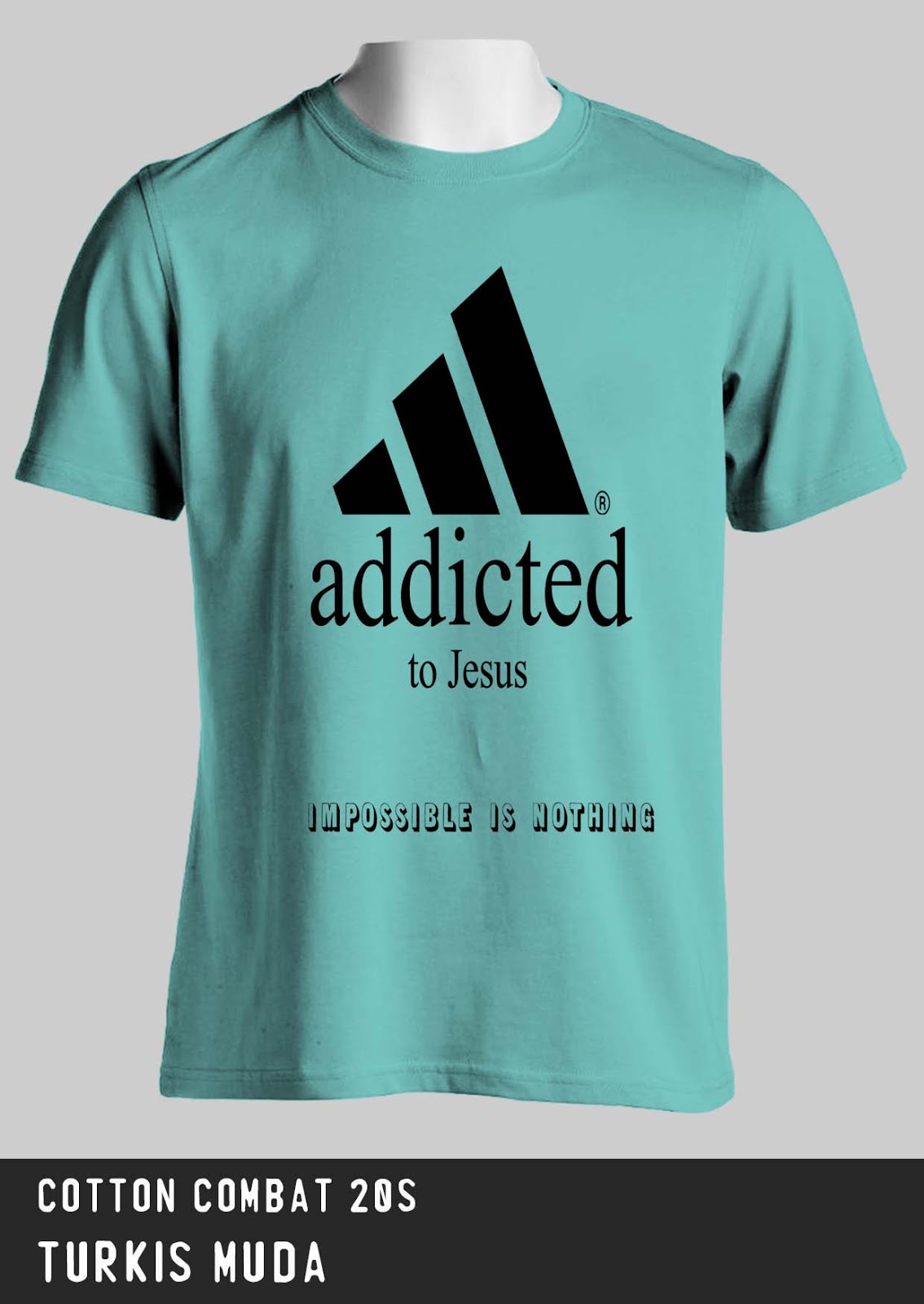 Kaos Rohani Kristen Umpi T-Shirt print DTG: Kaos Rohani Kristen