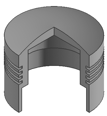 NX UNIGRAPHICS TUTORIAL: Creating a solid model using REVOLVE command