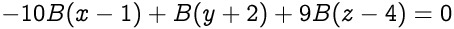 Math Principles: Finding Equation - Plane