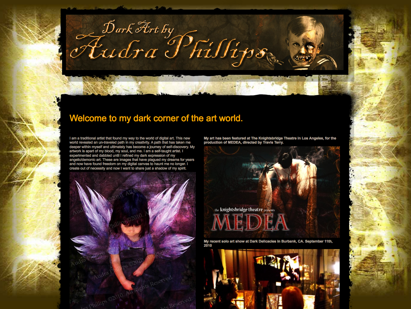 Dark Art from Audra Phillips