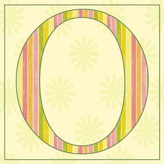 GRANNY ENCHANTED'S BLOG: "Yellow & Pink Stripe" JPG Free Scrapbook Alphabet