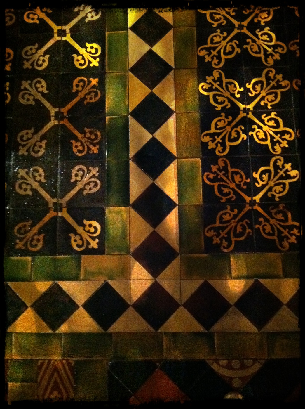 helen james design: Christ Church Cathedral Tiles