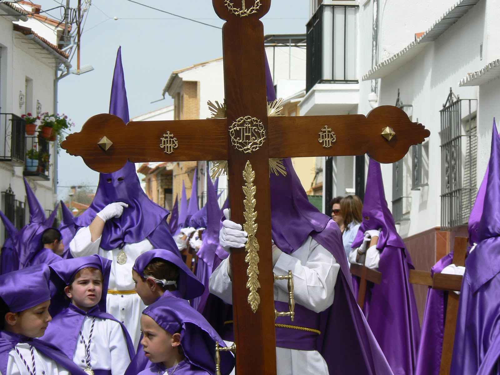 NAZARENO DE ENCINAS REALES: ESTACIÓN DE PENITENCIA
